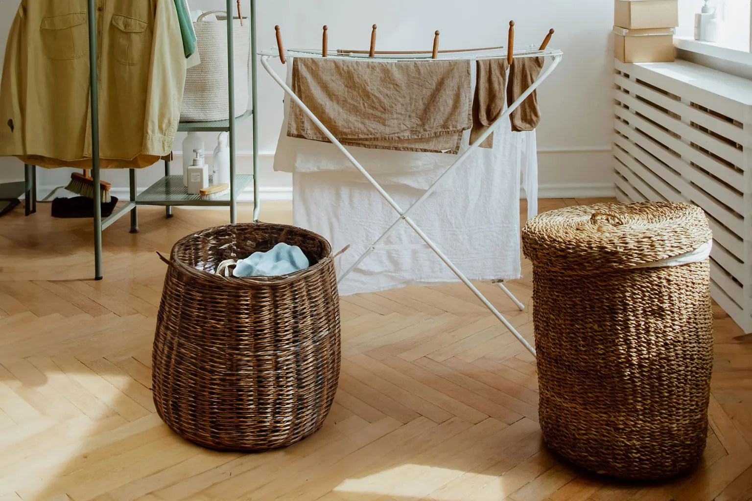 Why You Should Have Two Different Laundry Hampers - Feeding Curiosity